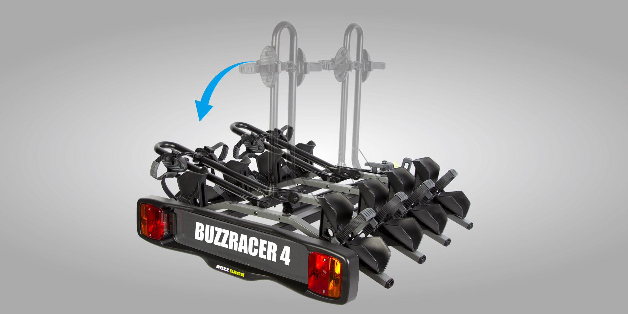 BuzzRack BuzzRacer 4 cykelholder - billigst hos daekbutikken.dk